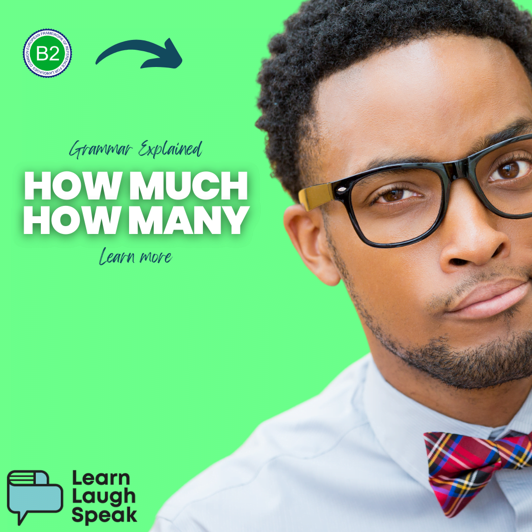 Learn How Many and How Much in English - Learn Laugh Speak
