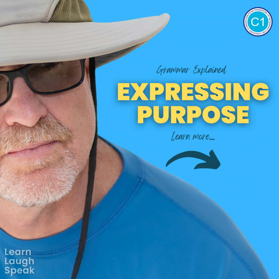 How to use So That To Express Purpose in English - Learn Laugh Speak