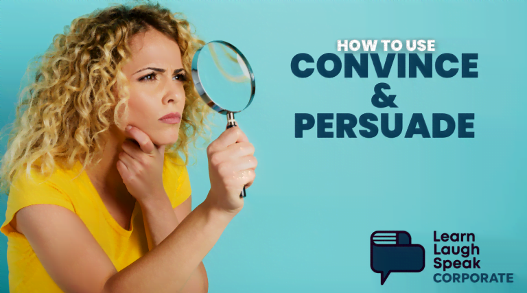 How to use: Convince Vs Persuade | Learn Laugh Speak