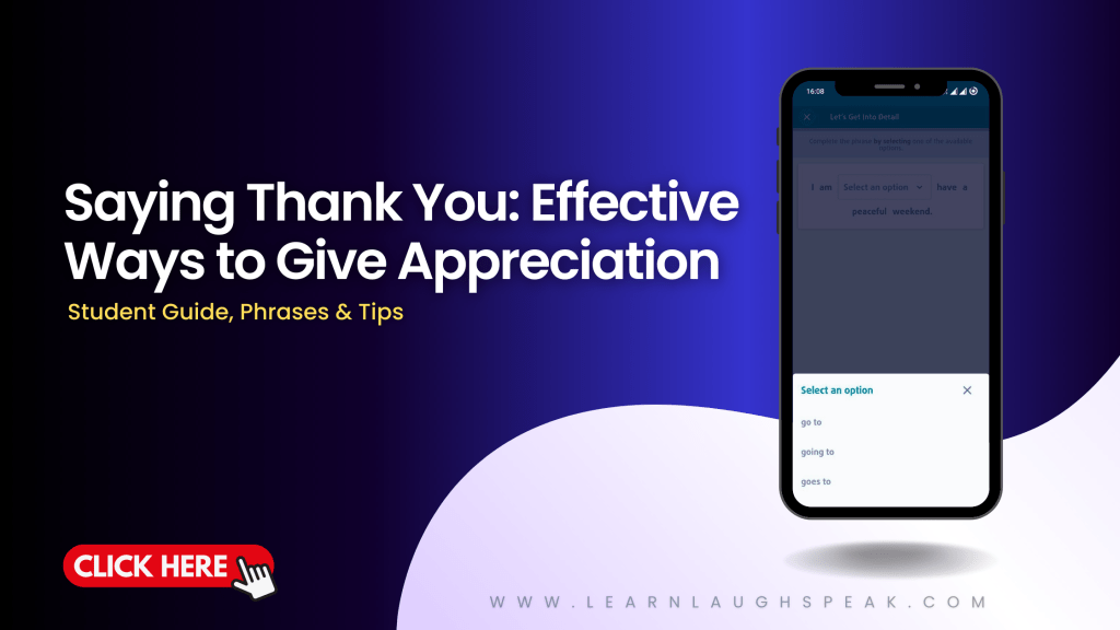 Saying Thank You: Effective Ways to Professionally Give Appreciation