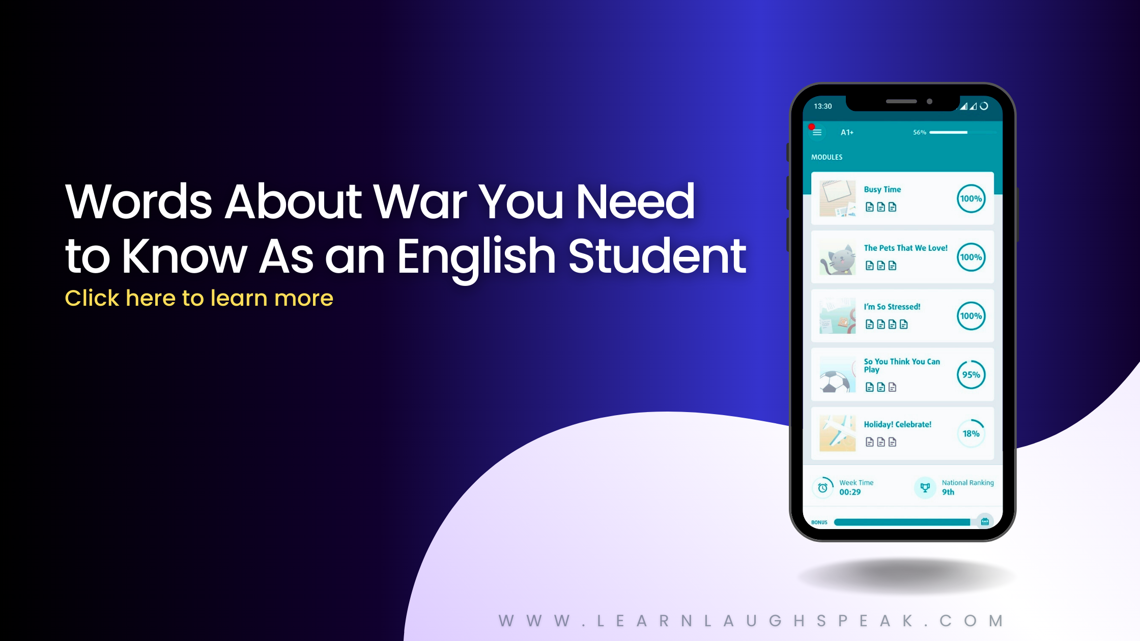 Important words about war you need to know - Learn Laugh Speak