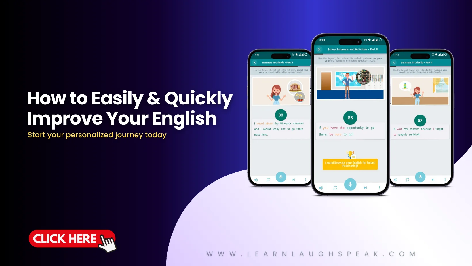 Master Your English Class English Easily & Correctly - Learn Laugh Speak