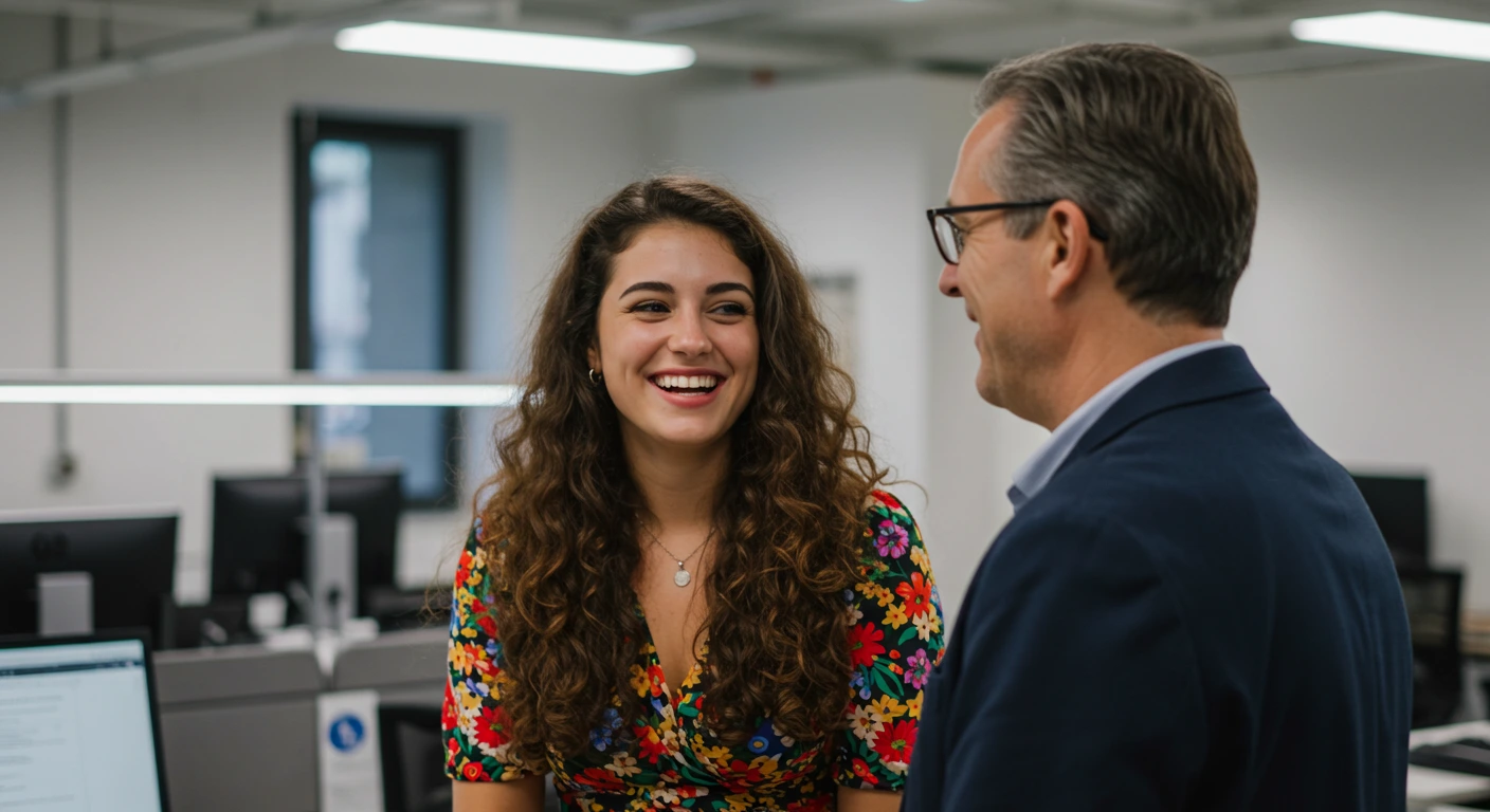 Make Good Small Talk at Work Professionally & Easily - Learn Laugh Speak