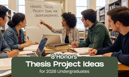 8 Honors Thesis Project Ideas for 2026 Undergraduates - Learn Laugh Speak